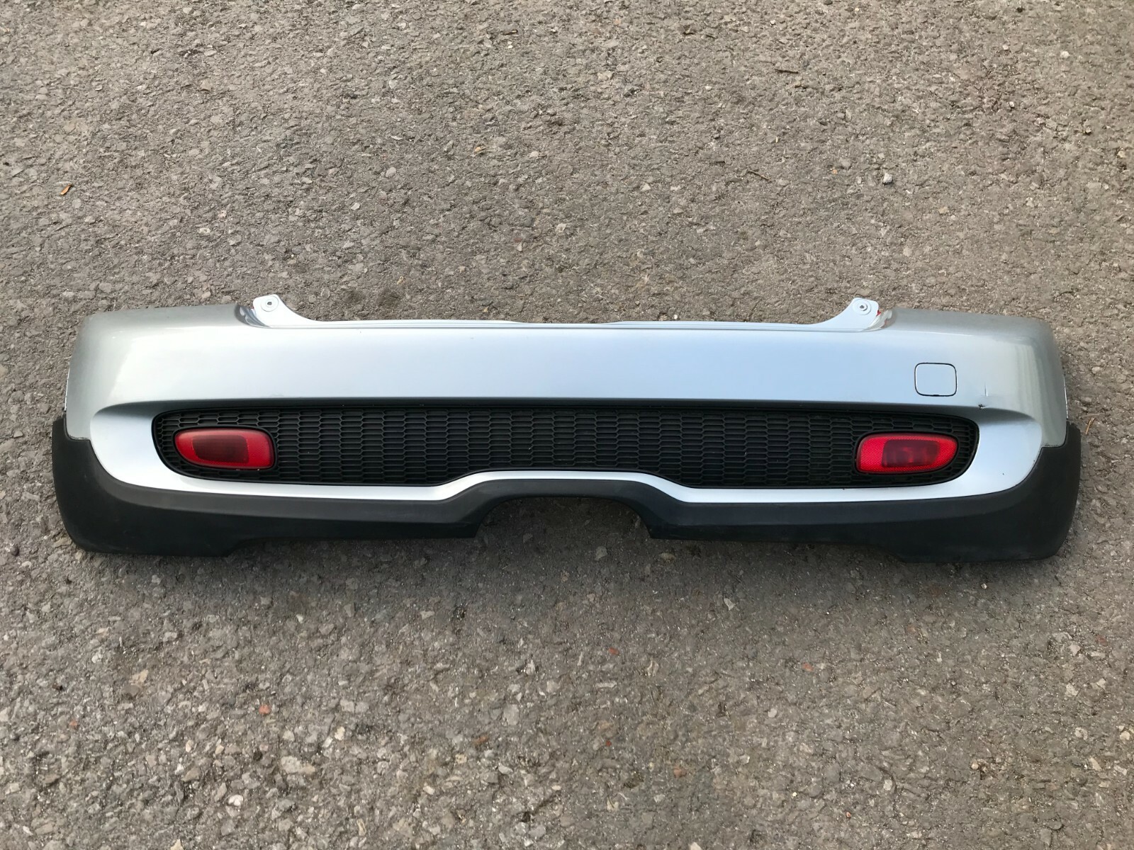 Mini R56 Cooper S rear bumper complete GENUINE Silver | eBay