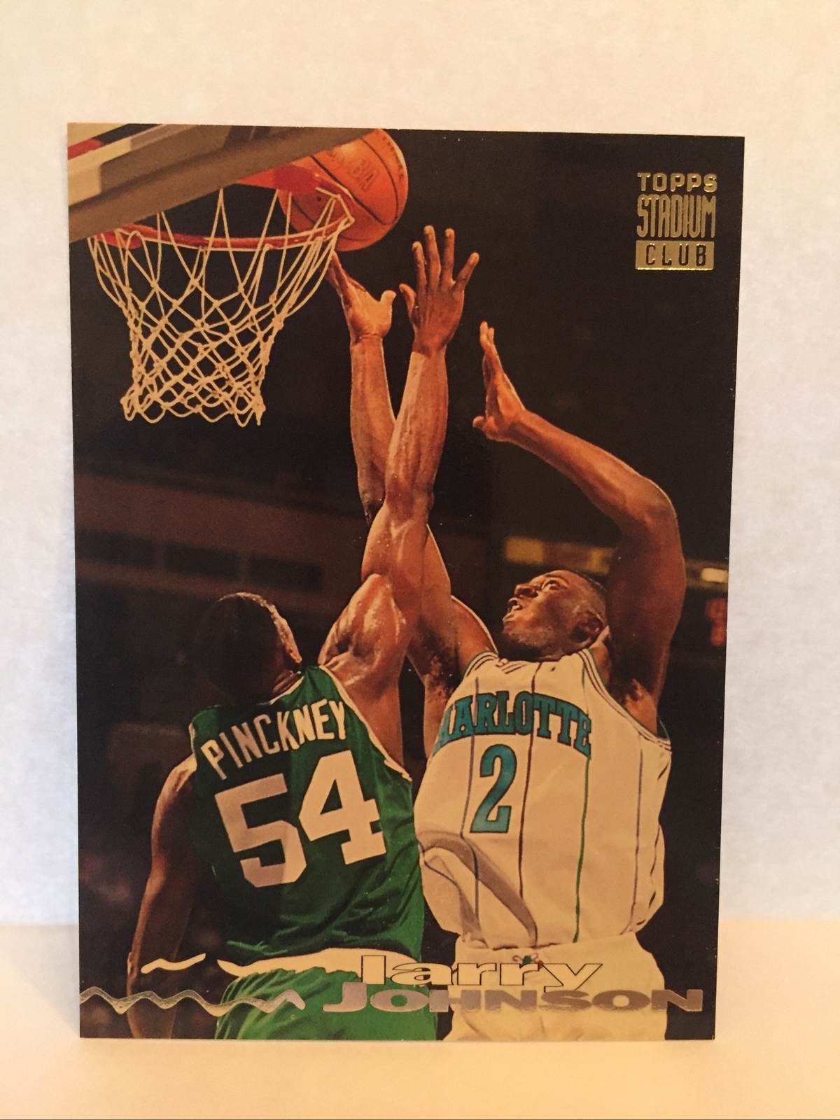 1993-94 Topps Stadium Club - Larry Johnson #323 for sale online | eBay