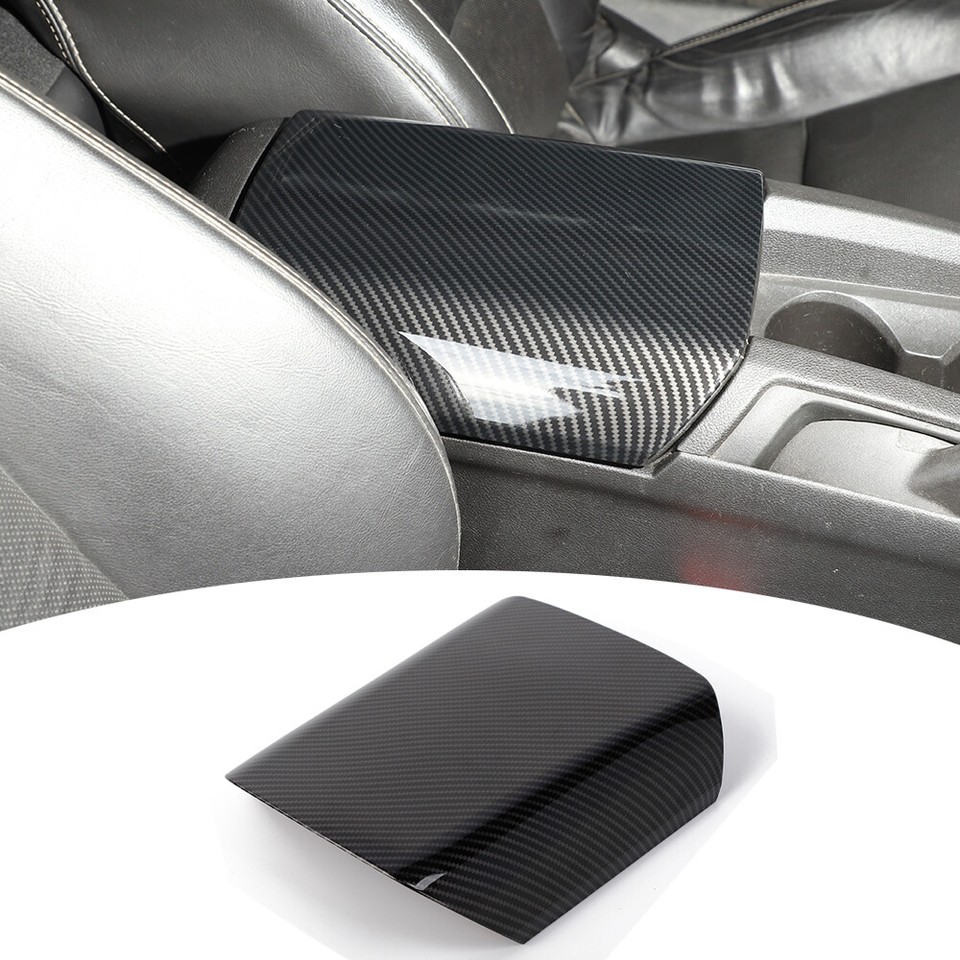 Carbon Fiber Interior Console Cover Trim Accessories For Chevy Camaro ...