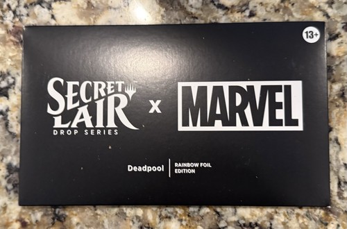 Secret Lair x Marvel's Deadpool (Rainbow Foil Edition) MTG - SEALED [IN ...