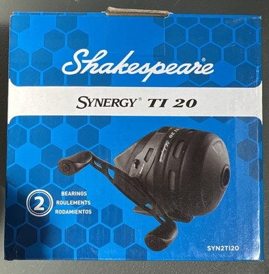 Shakespeare Synergy TI 20 Heavy Duty Push Button Bait Clicker Fishing ...