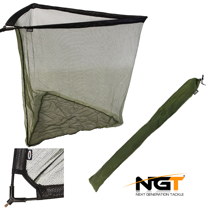 BRAND NEW 42 INCH CARP PIKE FISHING LANDING NET WITH V SPREADER BLOCK ...