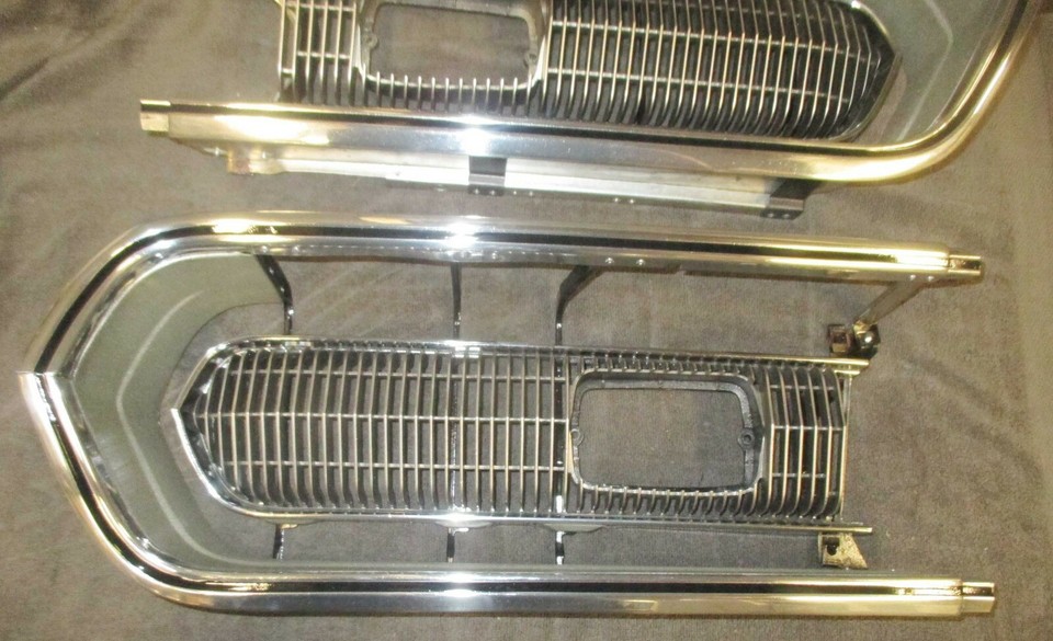 BARRACUDA GRILL SET 67 68 CORE - POLISHED - SEND TO US - 1967 1968 Cuda ...