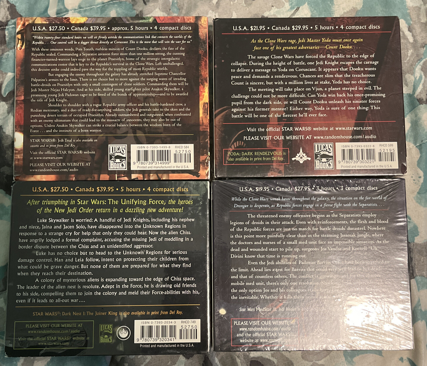 Star Wars Ser.: Yoda : Dark Rendezvous by Sean Stewart (2004, Compact ...