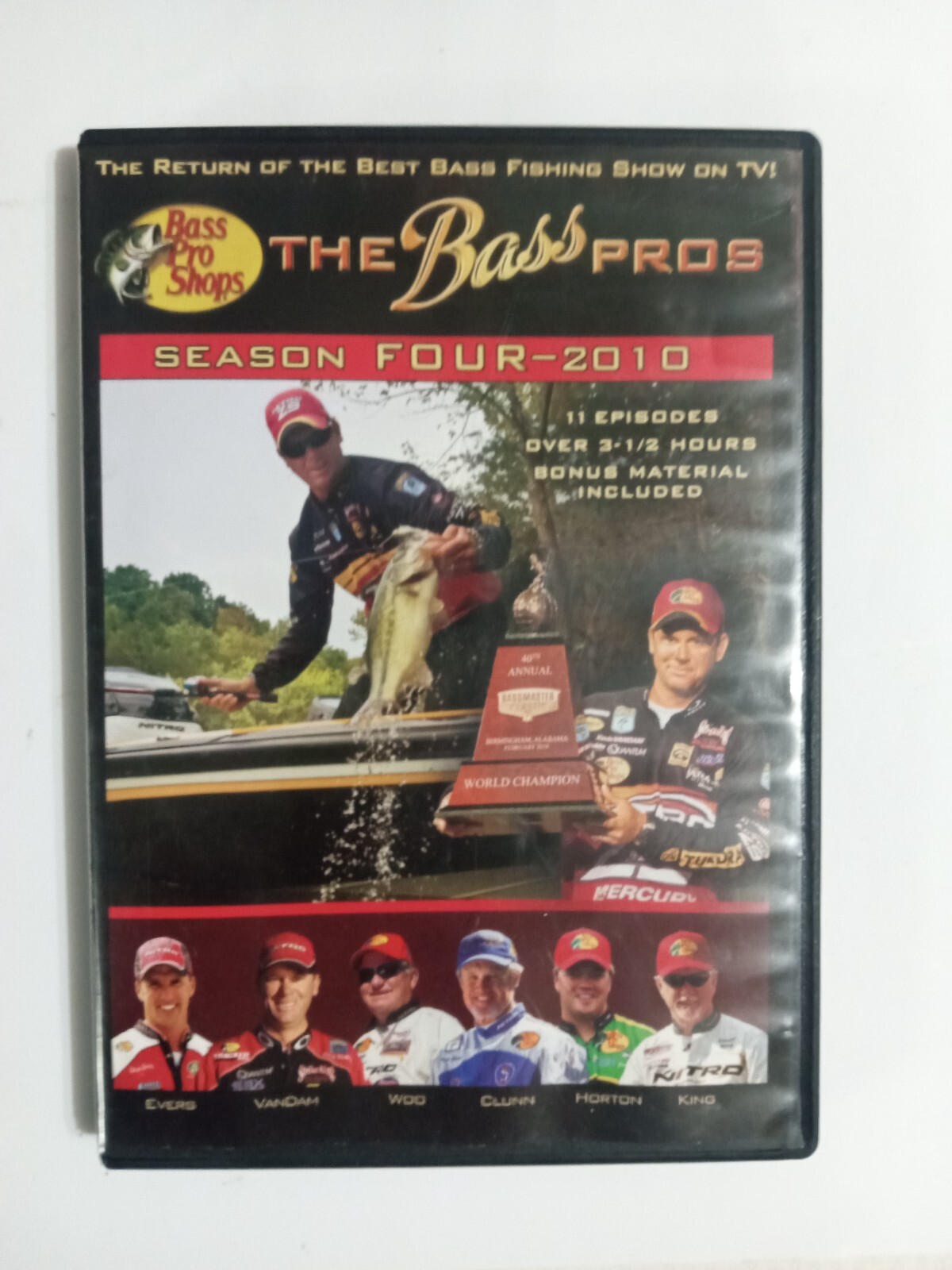 Bass Pro Shops The Bass Pros Season 4 - 2010 (DVD) - Bass Fishing - 2 ...