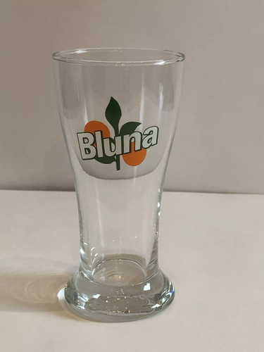 6x Bluna Glas 0,2l Becher Stange Geeicht Gastro Limo Gläser ...
