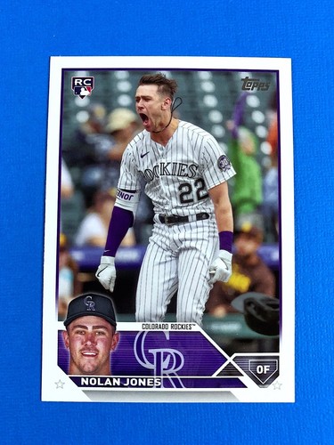 2023 Topps Update Series #US85 Nolan Jones (RC) Baseball Card | eBay