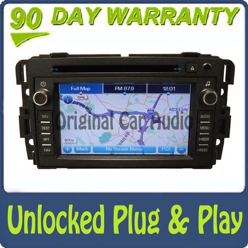 Unlocked GMC Chevy Buick Pontiac OEM Radio Navigation GPS CD Player ...