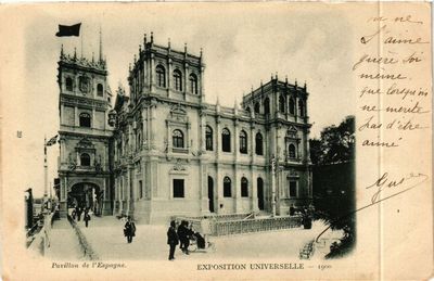 CPA PARIS EXPO 1900 - Pavillon de l'Espagne (306818) | eBay