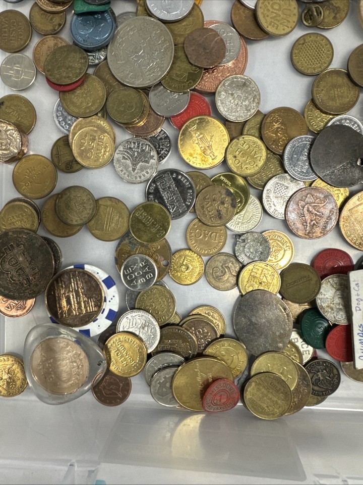 Token Medals Commemoratives Lot Of 2 Pounds Mixed Variety Exonumia Lot ...