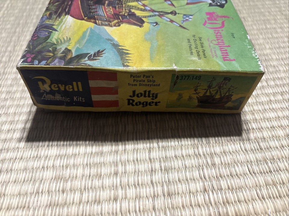 Peter Pan’s Pirate Ship Jolly Roger Revell Model Kit Disneyland Vintage ...
