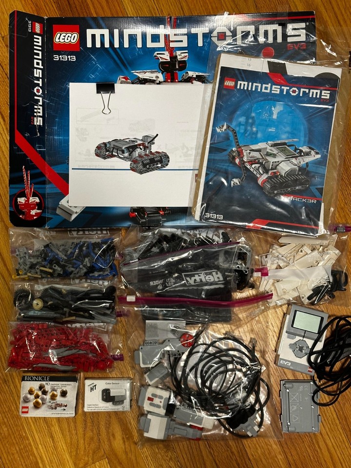 LEGO Mindstorms EV3 31313 + 95656 Rechargeable Battery + HiTechnic ...