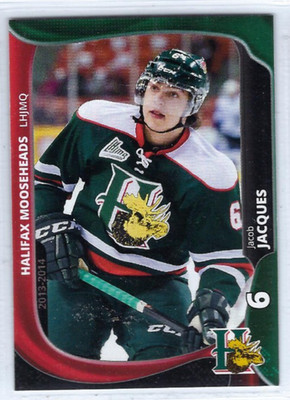 2013-14 Halifax Mooseheads (QMJHL) Jacob Jacques | eBay