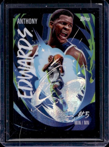 2024-25 Topps Chrome Anthony Edwards Ultra Violet All Stars #UVAS-11 | eBay