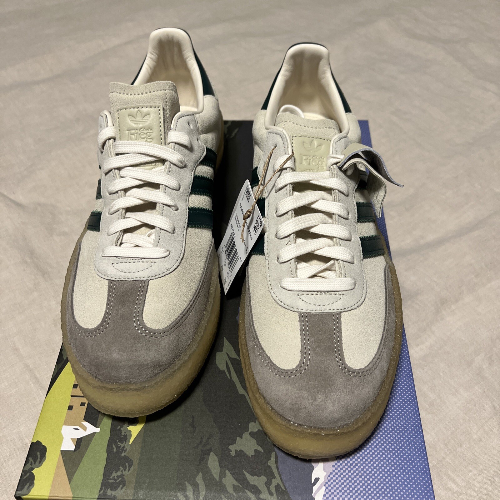 Size+11+-+adidas+Samba+Ronnie+Fieg+x+Clarks+x+8th+Street+Low+Chalk ...