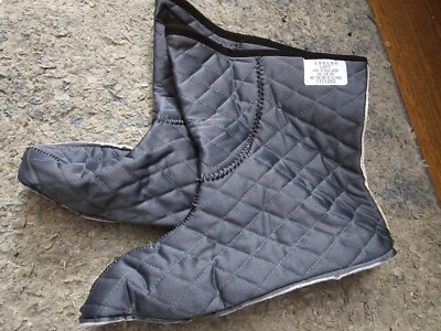 NEW USGI MILITARY BOOT LINER INSERTS BOOTIES SOCKS COLD WEATHER QUILTED ...