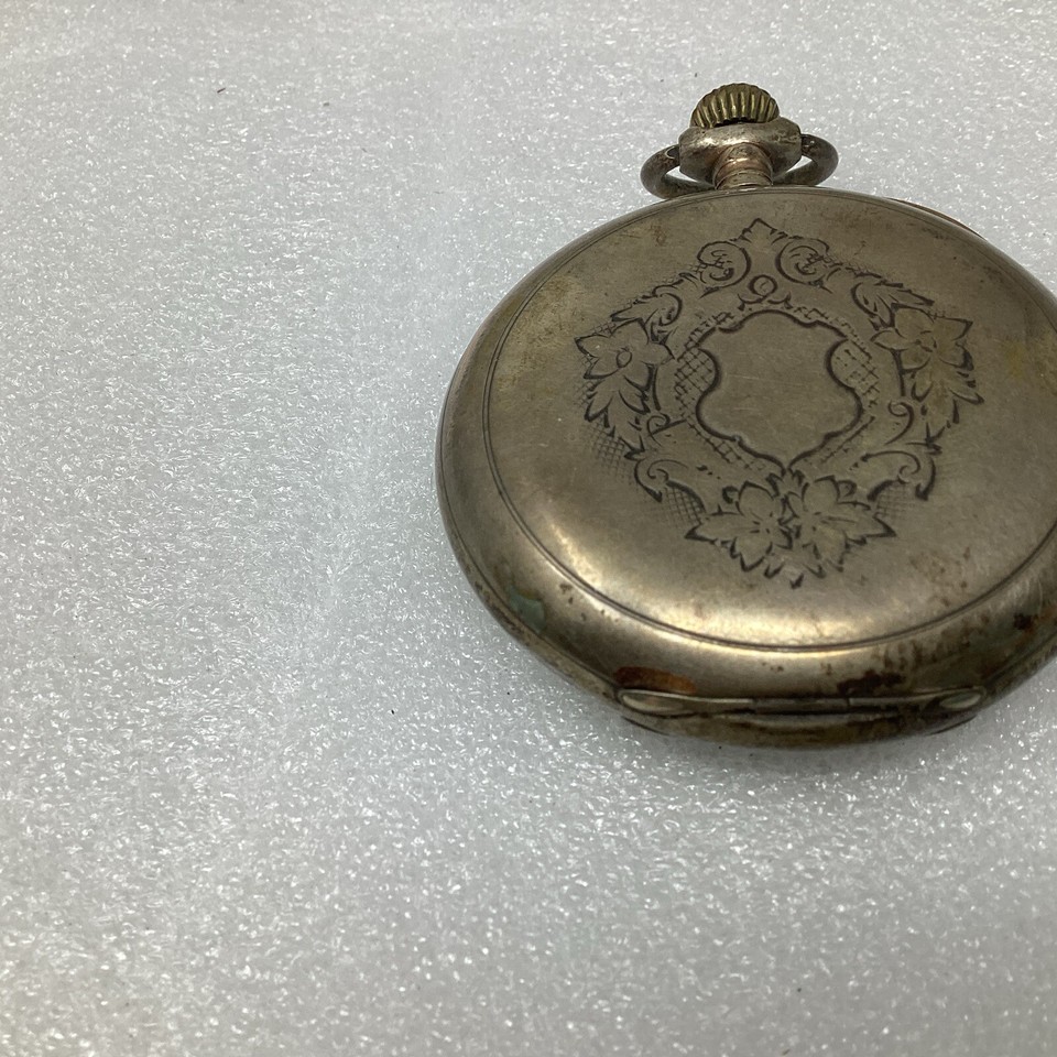 Silver omega vintage Pocket Watch Running Pw42 | eBay