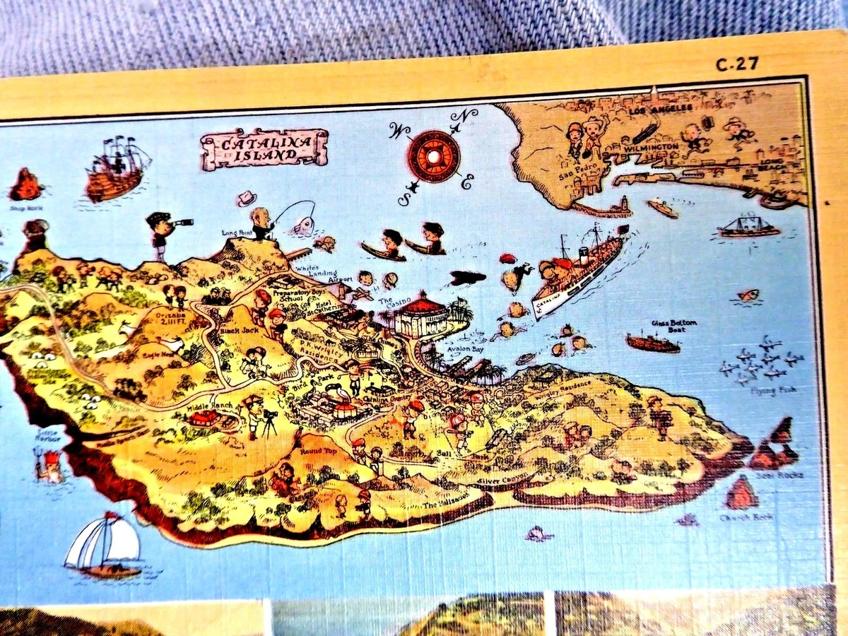 Island Map Cartoon
