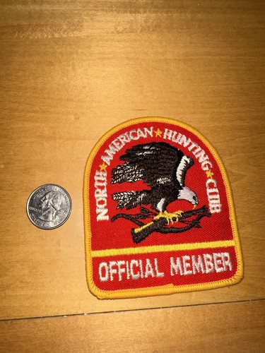 Vintage North American Hunting Club Patch Badge Embroidery Collectible ...