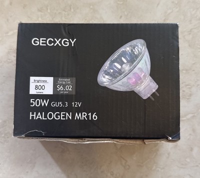 [6 Pack] LED MR16 3.5W 12V 20W Halogen Replacement Bulbs GU5.3 Bi-Pin ...