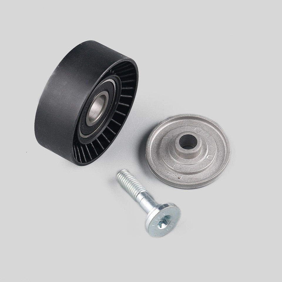 Drive Belt Idler Deflection Pulley For BMW X5 E53 E70 E60 E65 540i ...