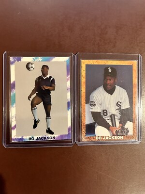 Bo Jackson Insert Cards - Bo Knows Soccer, Baseball - 90’s Icon | eBay