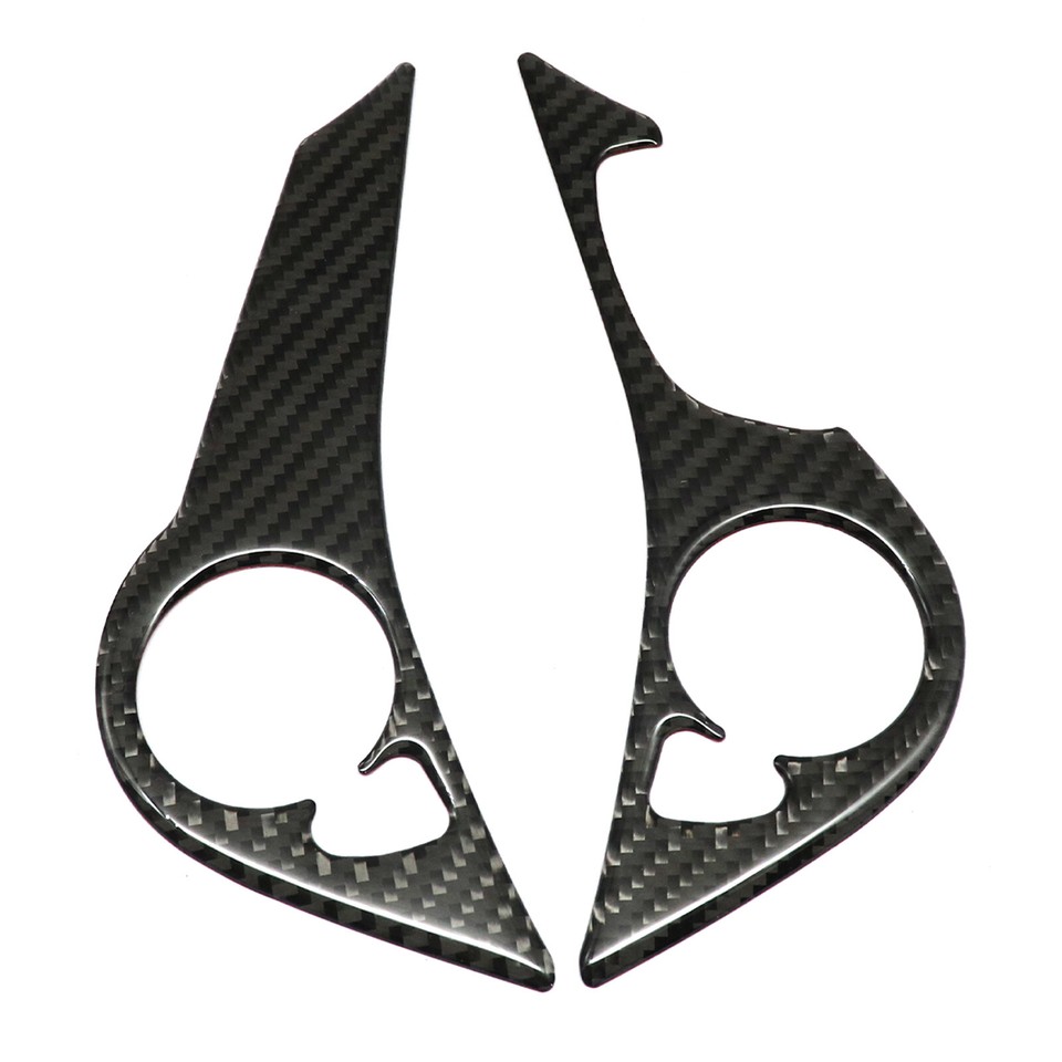 Carbon Fiber Steering Wheel Button Cover Trim For Honda Accord 2013-17 ...