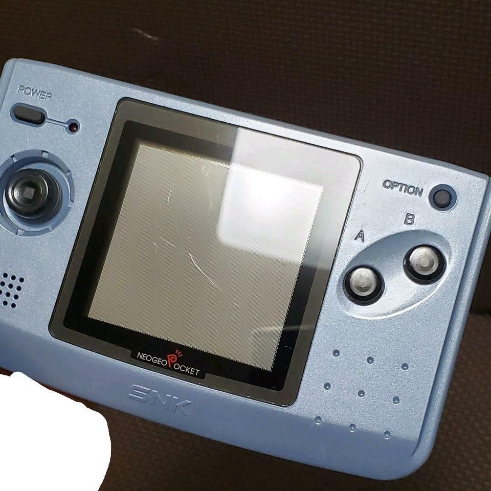 SNK Neo Geo Pocket Color Pearl Blue Handheld System Game console ...