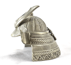 Japanese Miniature Pewter Metal Kabuto Shogun Samurai Helmet | eBay