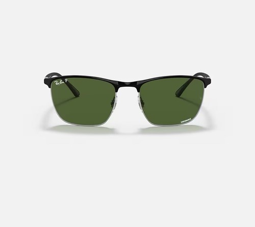 Ray Ban RB3686 9144/P1 Chromance Polarized Dark Green 57-19 Authentic ...