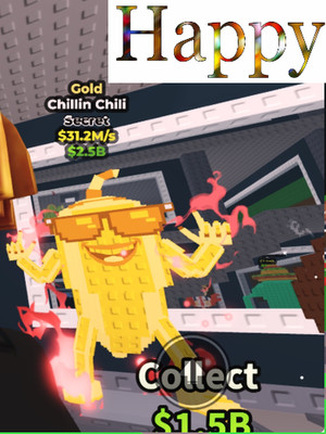 GOLD CHILLIN CHILI💛STEAL A BRAINROT SAB💛SECRET ROBLOX $31.2M/S💛FAST ...
