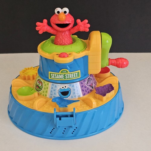 Play Doh Sesame Street Color Mixer Elmo / RARE HTF / Tested & Works ...