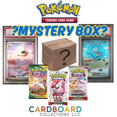 Pokémon Mystery Box (2 PSA Graded Slabs + 3 Pokémon Packs) | eBay