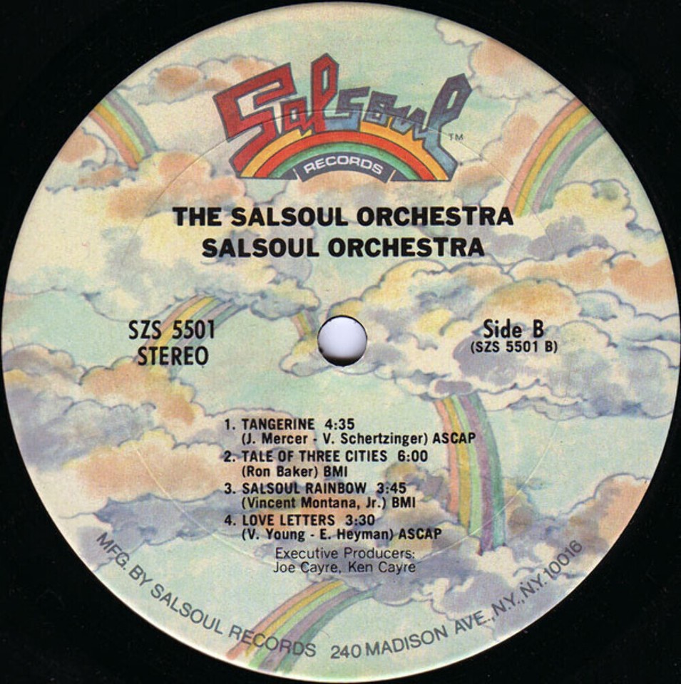 The Salsoul Orchestra - Salsoul Orchestra - Salsoul Records - SZS 5501 ...