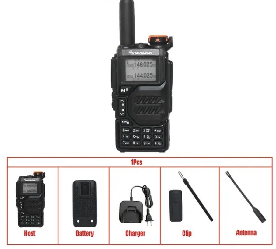 Aviation Receiving Handheld Radio - NOAA Wireless Frequency (50-600MHz ...