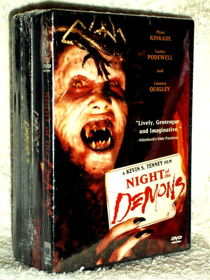 Night Of The Demons Complete Series (DVD, 2020, 4-Disc) horror ...