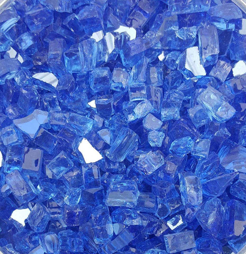 Reflective Tempered Fire Glass for Fireplace Fire Pit and Landscaping 1 ...