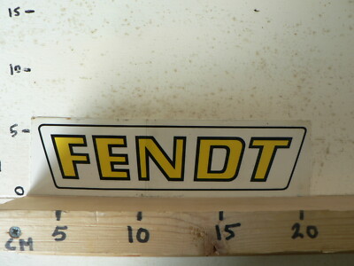 STICKER,DECAL FENDT LOGO TRACKTOT TREKKER ? LARGE | eBay