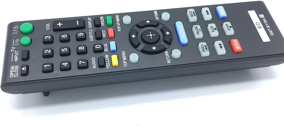 New RMT-B116A Replaced Remote for Sony Blu-Ray Player BDP-BX58 BDP-BX38 ...