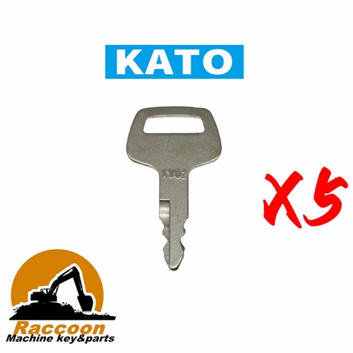 5pcs 719-10306001 KV02 Ignition Key For Kato Excavator Models | eBay