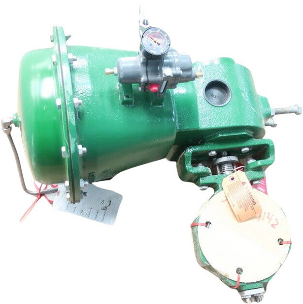Fisher 8580 Pneumatic Stainless Steel Control Valve - Green for sale ...
