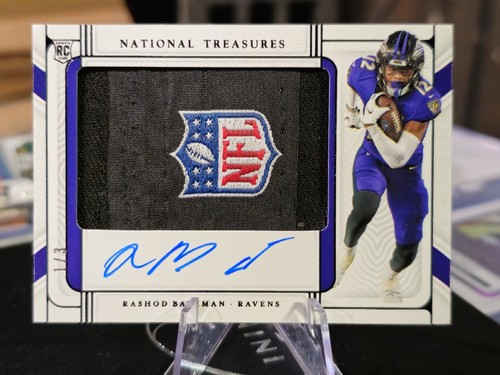 2021 Panini National Treasures NFL Laundry Tag Auto #RHS-RB Rashod ...