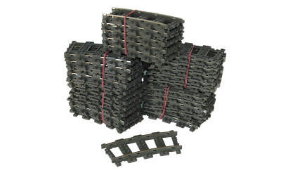 Lego® TRAIN Tracks 9V 50 Railway 4520 Curved Rails | eBay