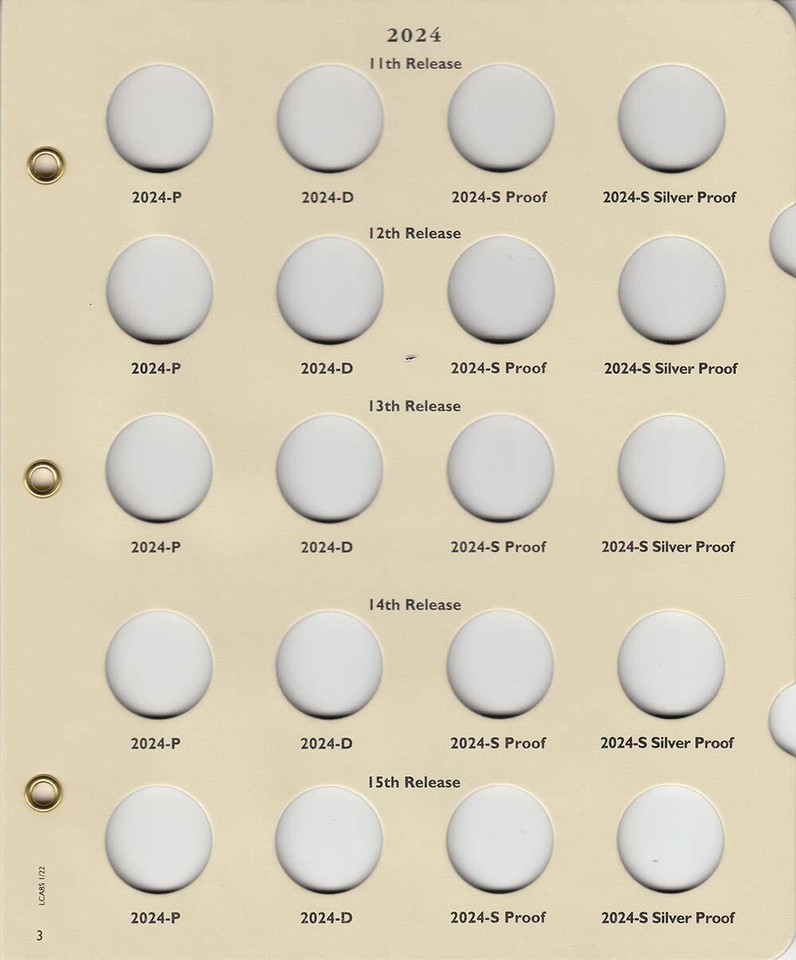 Littleton Album For American Women Quarters PDSS 2022-2025 LCA85 Clad ...