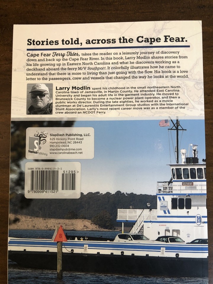 Cape Fear Ferry Tales (author: Larry Modlin) Non-fiction Book | eBay