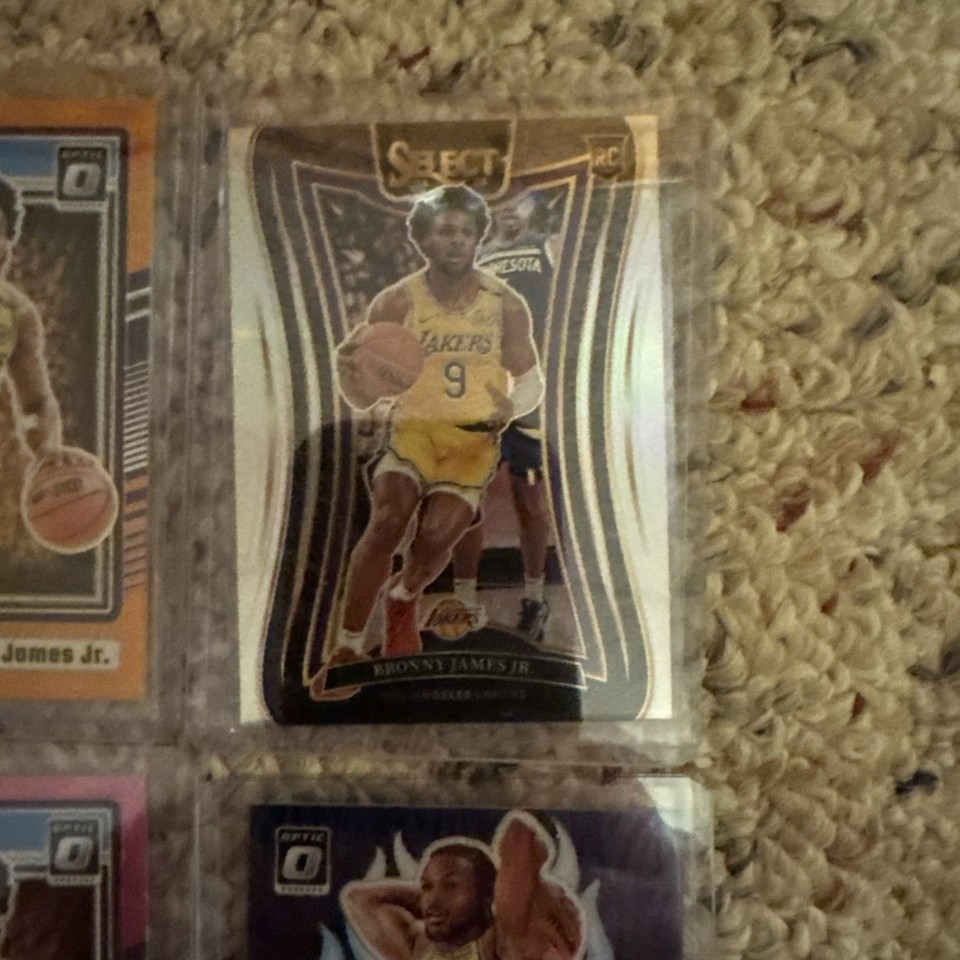 Bronny James Jr Rookie Lot 4 Cards | eBay