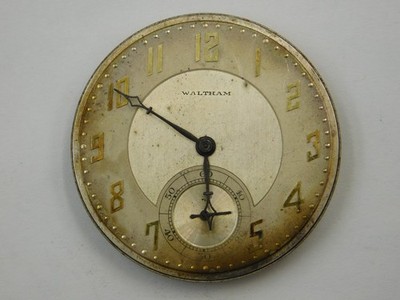Vintage Waltham Riverside Model 1923 17j Hand Wind Pocket Watch ...