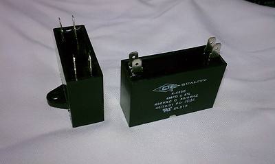 A/C Mini Split Capacitor (1) - 4 mfd 4 uf - 450V - 4 Terminal - 50/60HZ ...