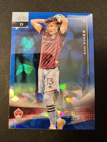 2021 Topps Chrome MLS Sapphire Edition Sam Vines #122 | eBay