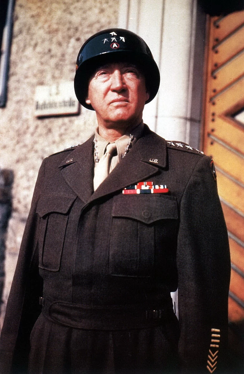 George S Patton Color